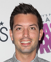 Daniel Musto Short Straight Brunette Hairstyle